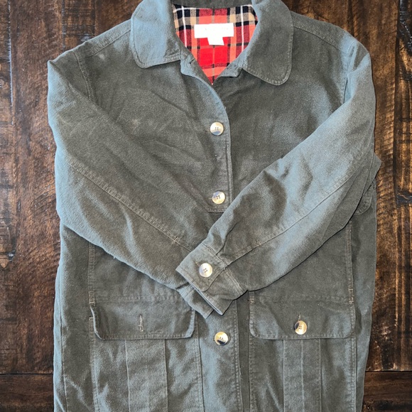 Jones New York | Jackets & Coats | Army Green Barn Jacket | Poshmark